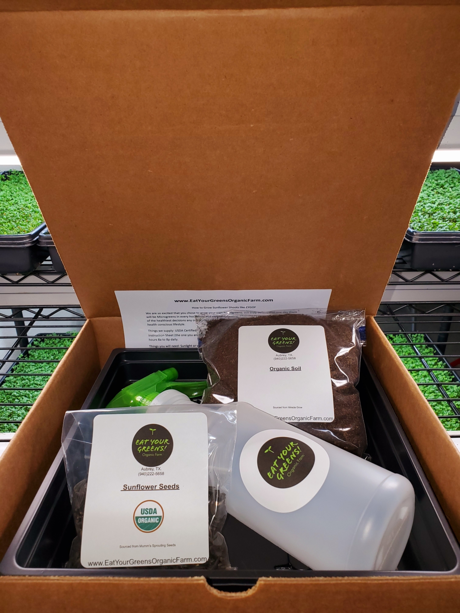 Microgreens Starter Kit - Frisco Fresh Market